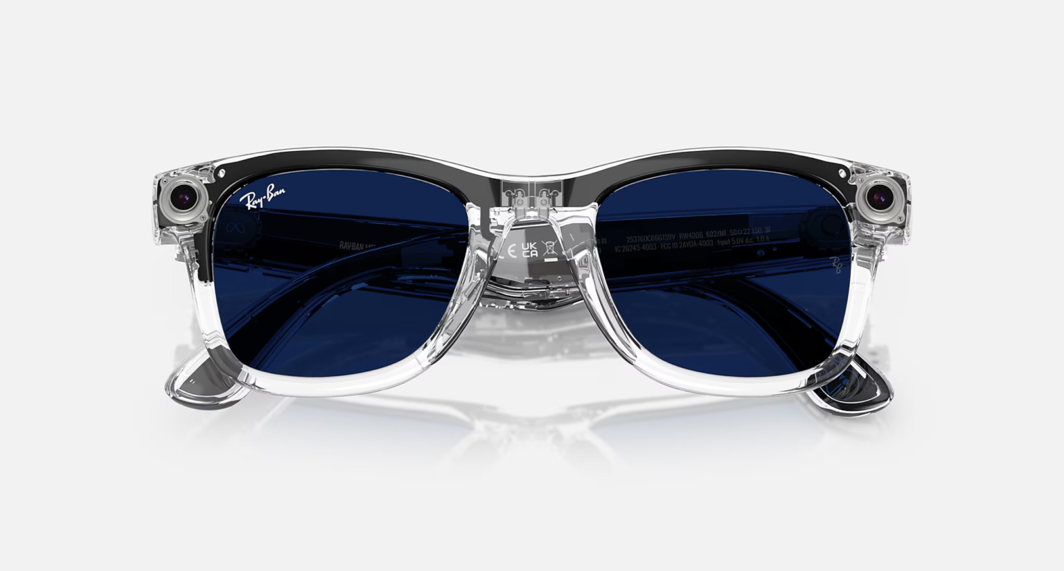Ray-Ban x Meta 推出限量版 Meta Wayfarer 透明智能眼镜 - Tigerhood太格有物