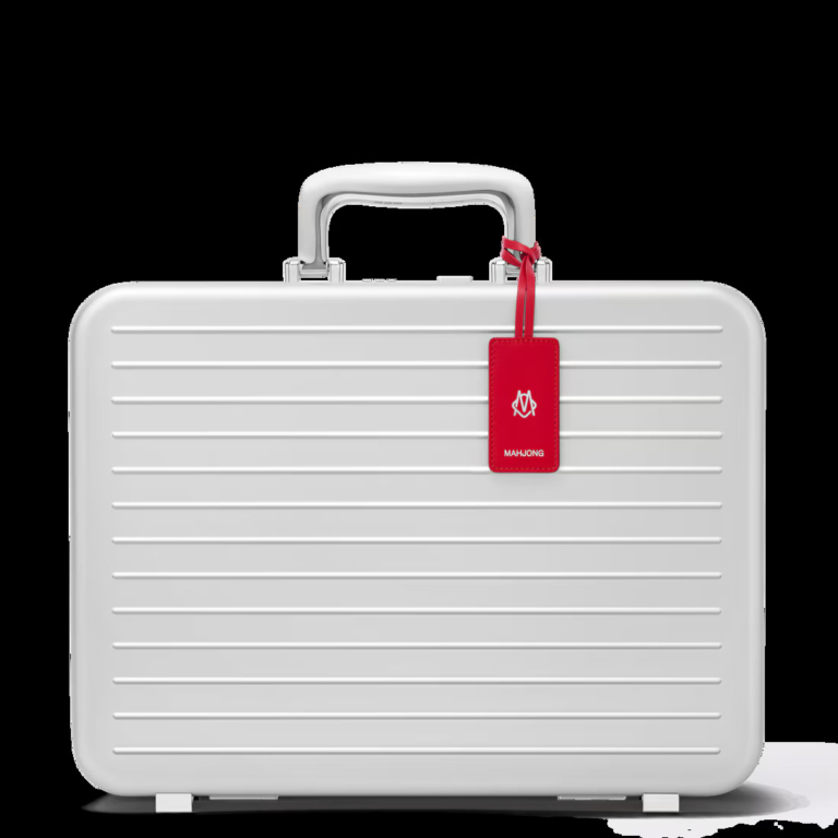 Rimowa 推出 Mahjong Attaché 铝制麻将公文包套装